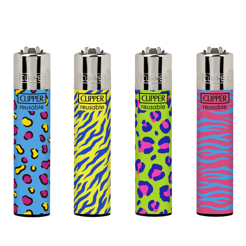 Clipper Lighters Pop Animal Print | Head Candy Smoke Shop | Canada