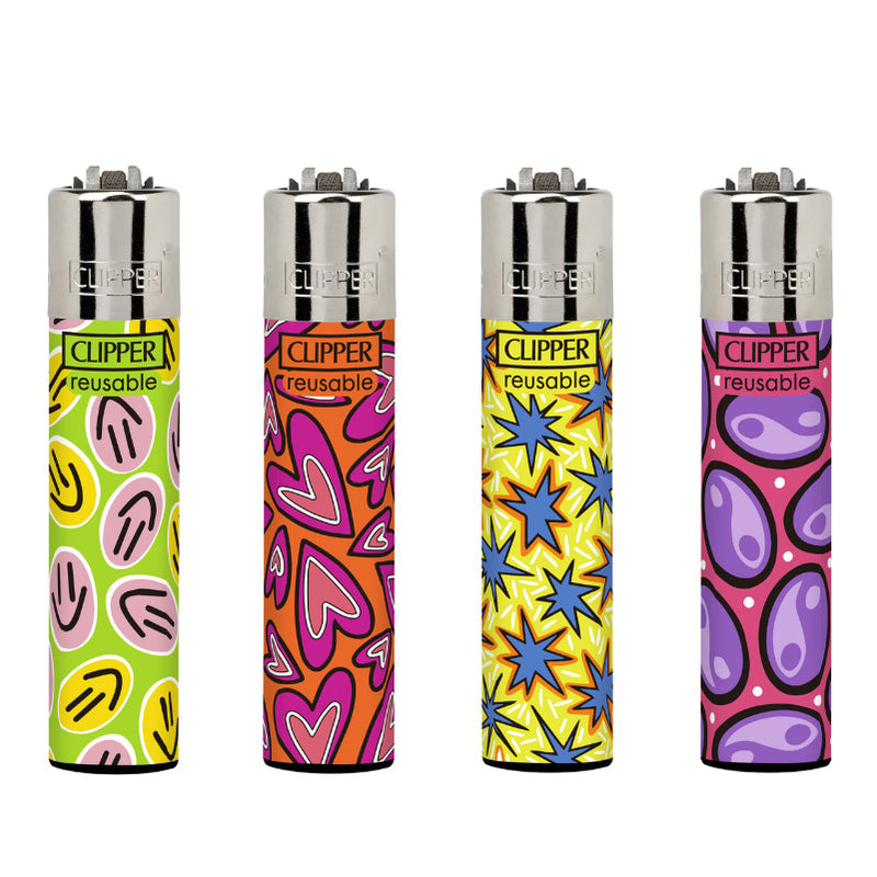 Clipper Lighters Psycho Stickers | Head Candy Smoke Shop | Canada