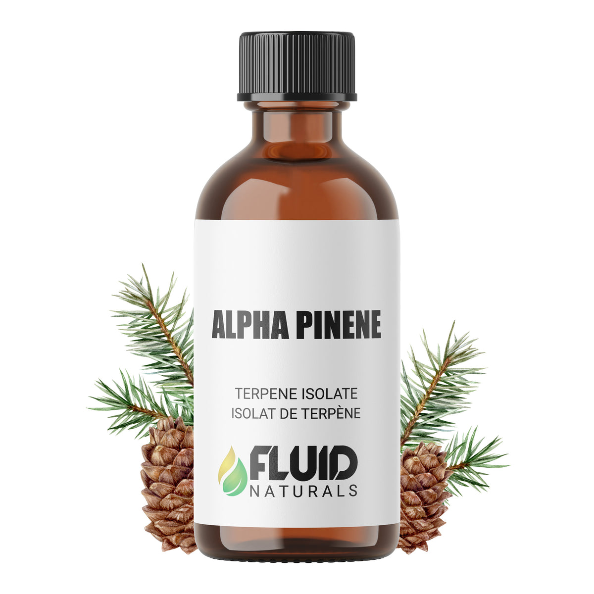 Fluid Naturals Pure Terpene Isolate - Alpha Pinene — Head Candy Smoke Shop