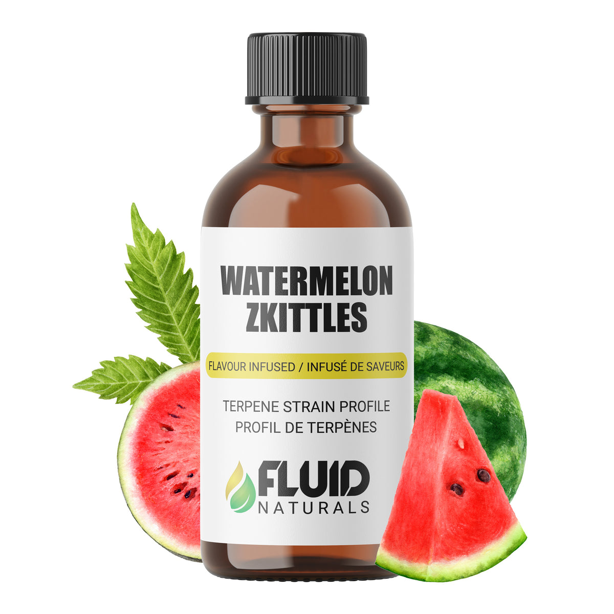 Fluid Naturals Flavour Infused Terpene Strain Profile - Watermelon Zki ...