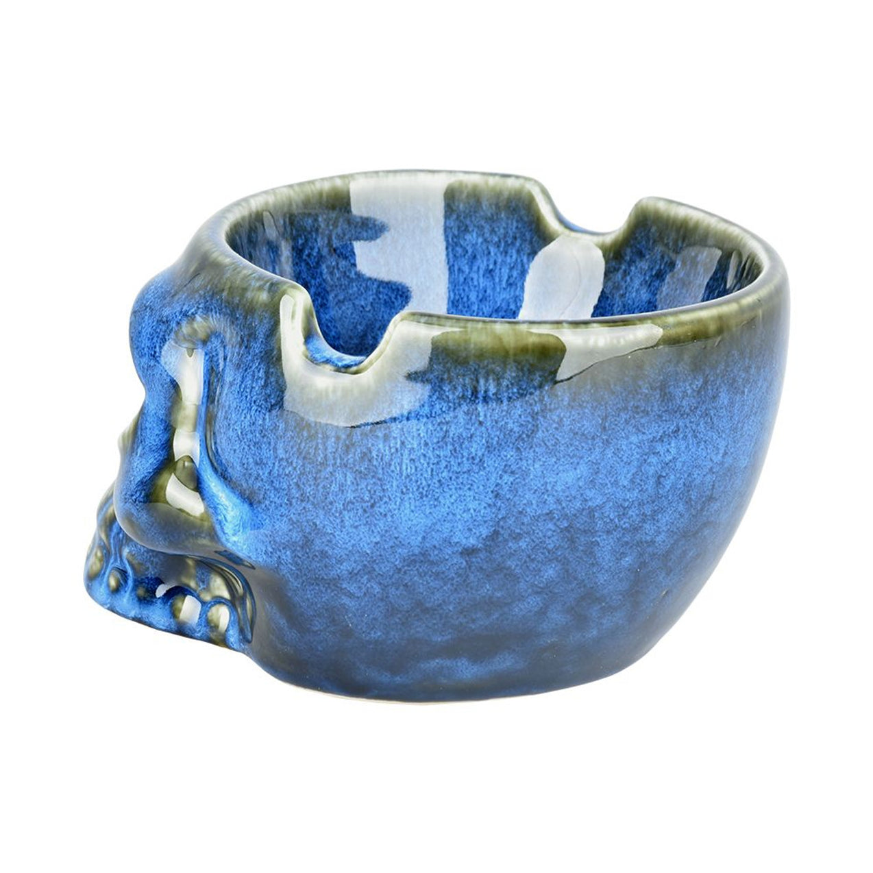 Glazed Ceramic Skull Ashtray | Head Candy Smoke Shop | Canada