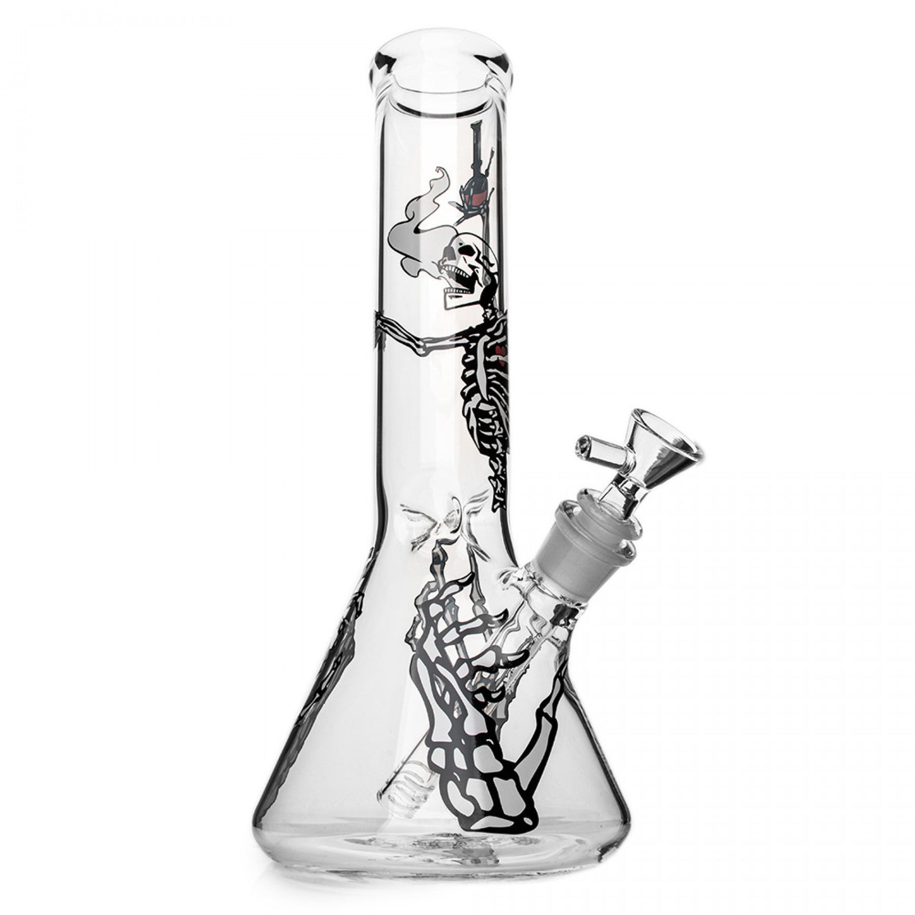 Red Eye Glass 15" Skeleton Bong | Head Candy Smoke Shop | Canada