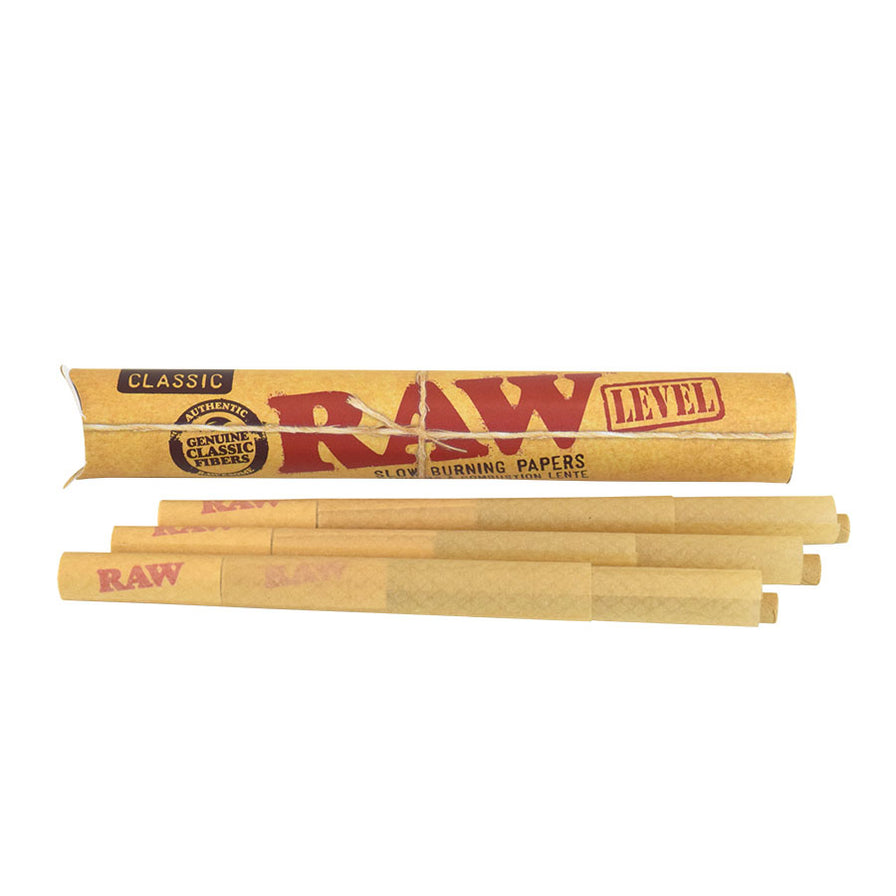 RAW Cone Size Comparison Chart — Head Candy Smoke Shop