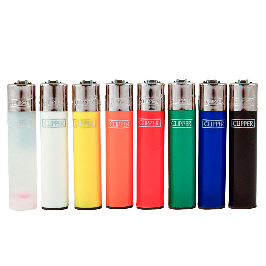 Clipper Lighters - Solid Colours | Head Candy Smoke Shop | Canada