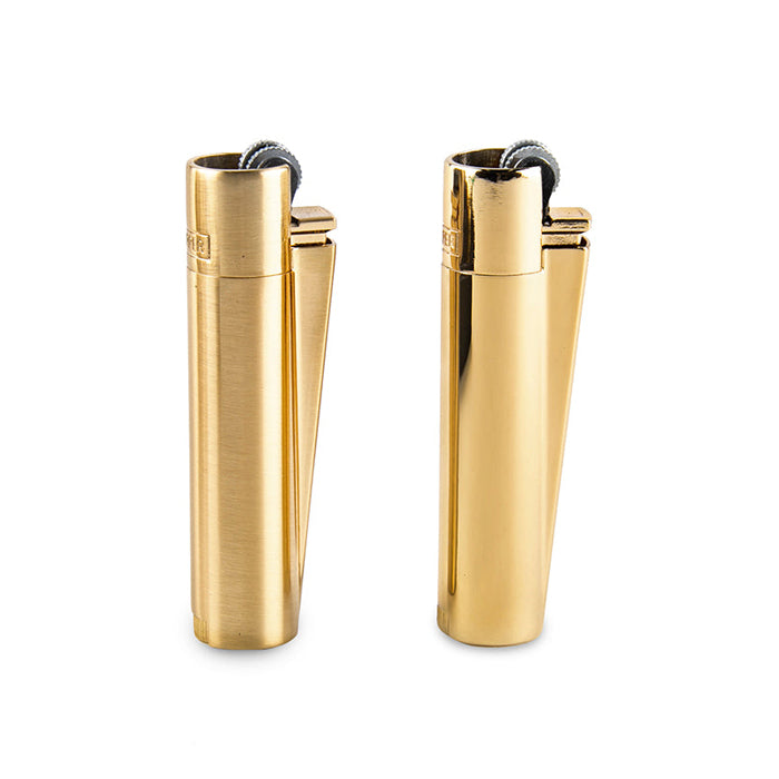 Clipper Metal Lighters - Gold | Head Candy Smoke Shop | Canada