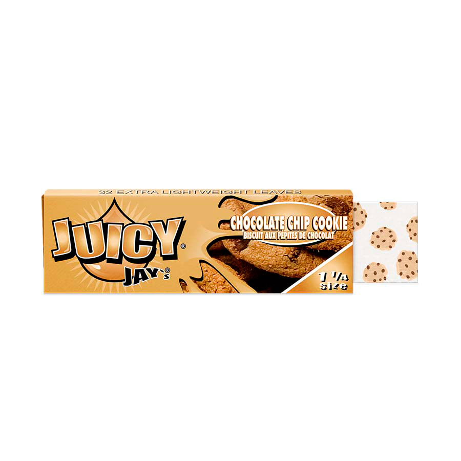Juicy Jay's Rolling Papers - 1¼ - Chocolate Chip Cookie | Canada — Head ...