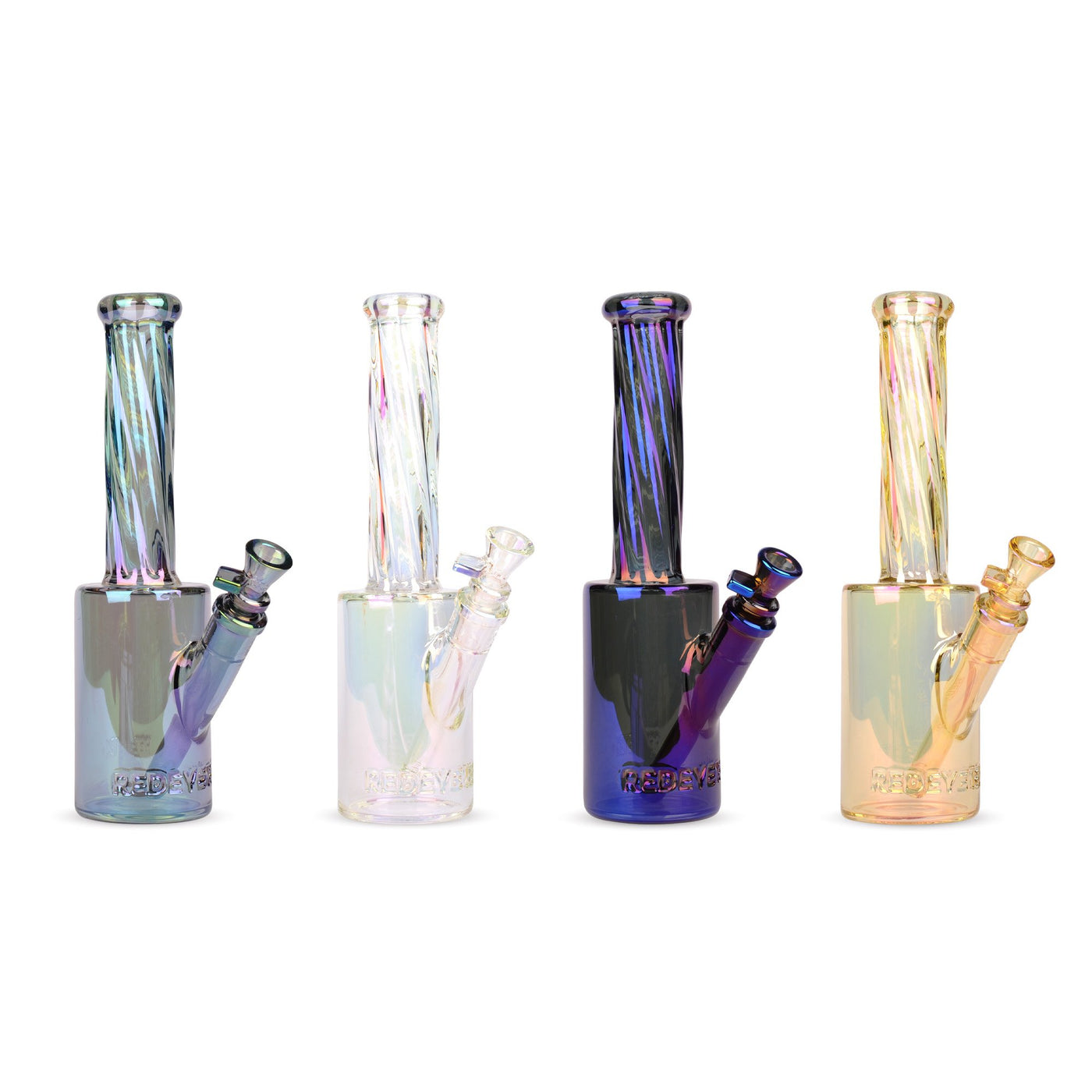 Red Eye Tek - 11" Tall Metallic Terminator Finish Tube with Embossed L ...