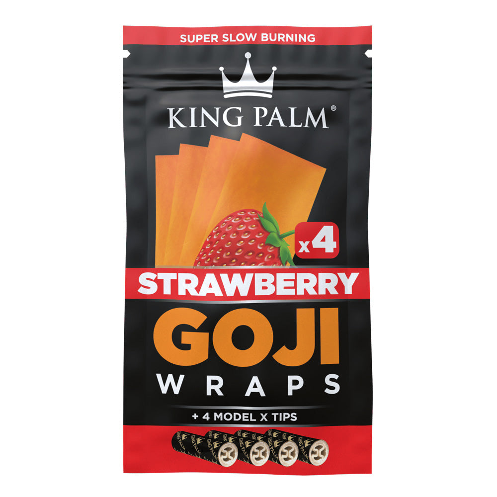 King Palm Goji Wraps - Strawberry | Head Candy Smoke Shop | Canada