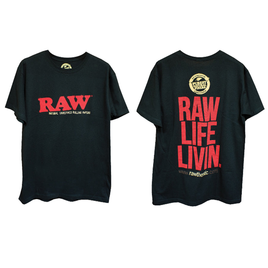 RAW Life Livin' Men's T-Shirt | Head Candy Smoke Shop | Canada