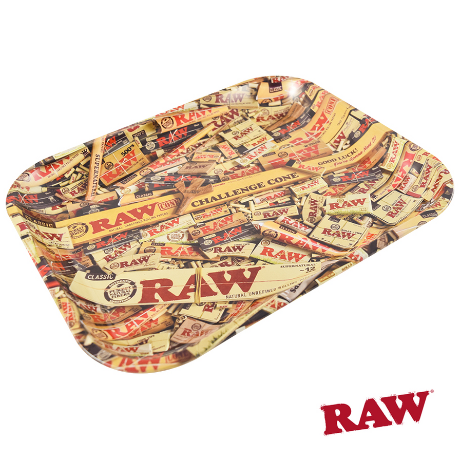 Large RAW Rolling Trays — Head Candy Smoke Shop