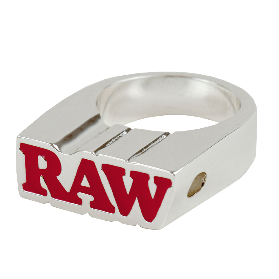 RAW Silver Smoke Ring | Head Candy Smoke Shop | Canada