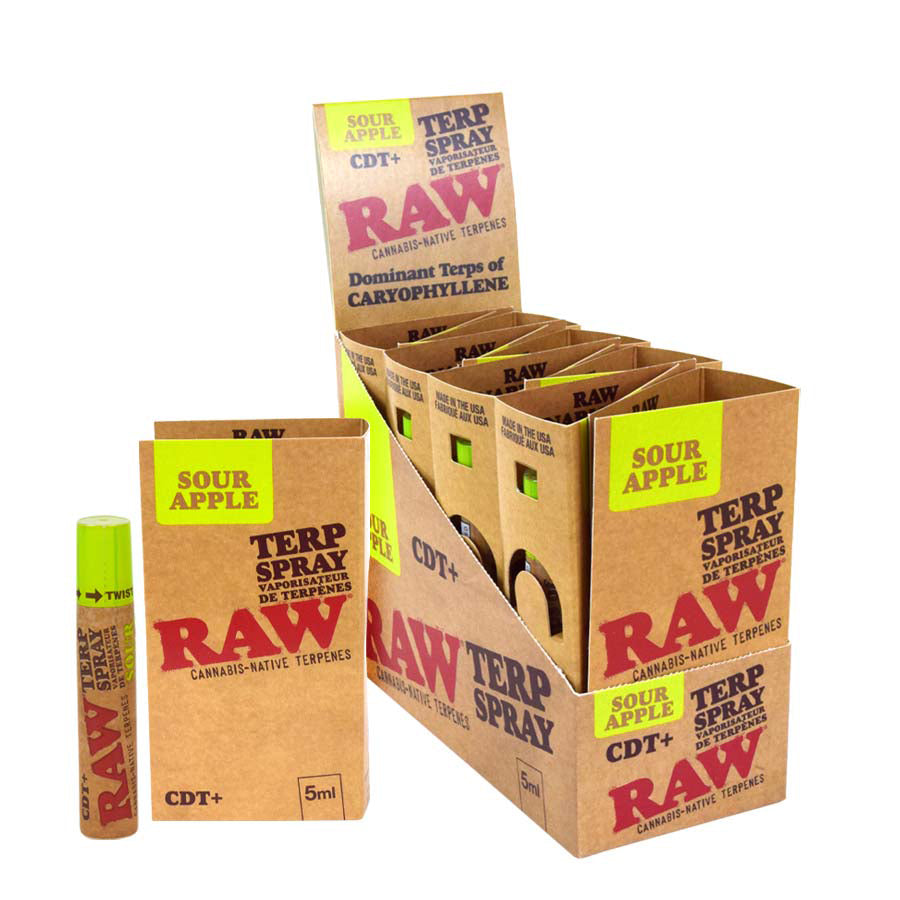 RAW Terp Spray - Sour Apple | Head Candy Smoke Shop | Canada