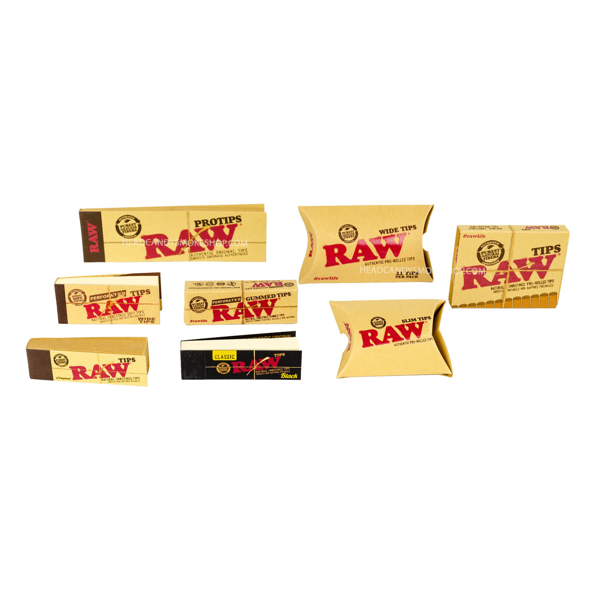 The RAW Tips Sampler | Head Candy Smoke Shop | Canada