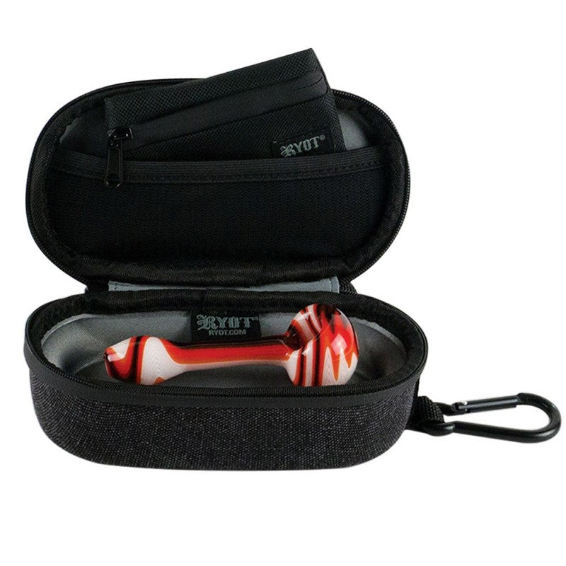 RYOT HeadCase Carbon Series Zippered Storage Case — Head Candy Smoke Shop