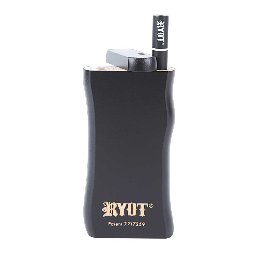 RYOT Wooden Dugout & Taster - Black — Head Candy Smoke Shop