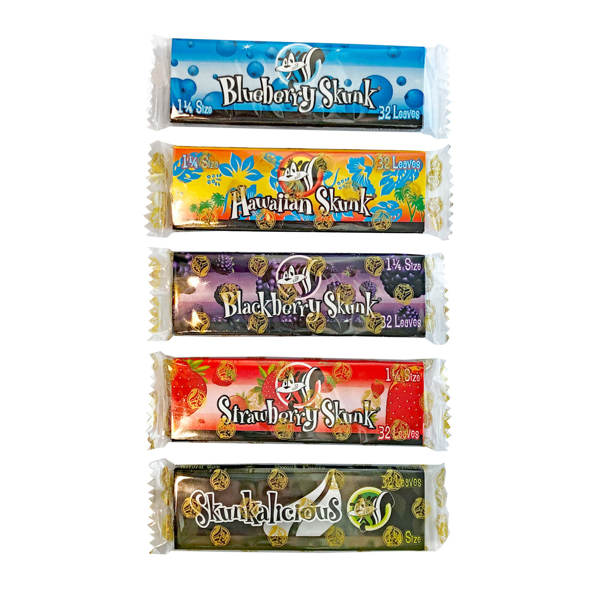 Skunk Brand Rolling Papers - Sampler Pack | Head Candy | Canada — Head ...